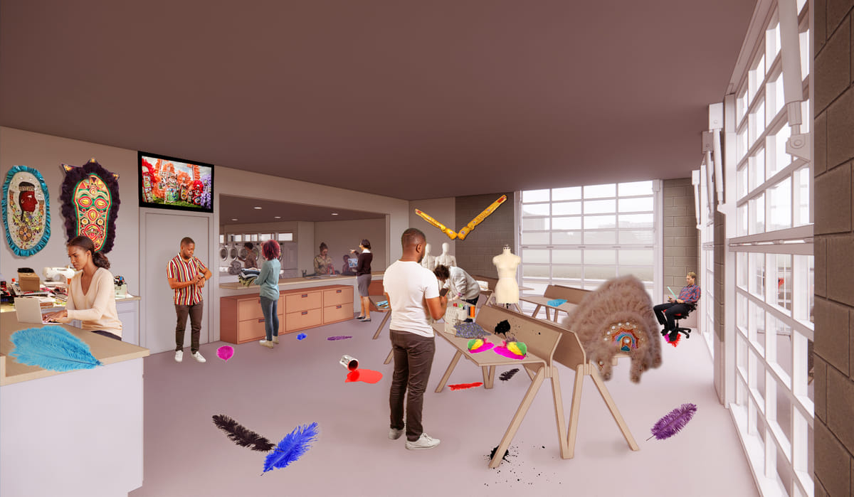 Dignified Home | Washateria & Residence | studio^RISE | Archinect