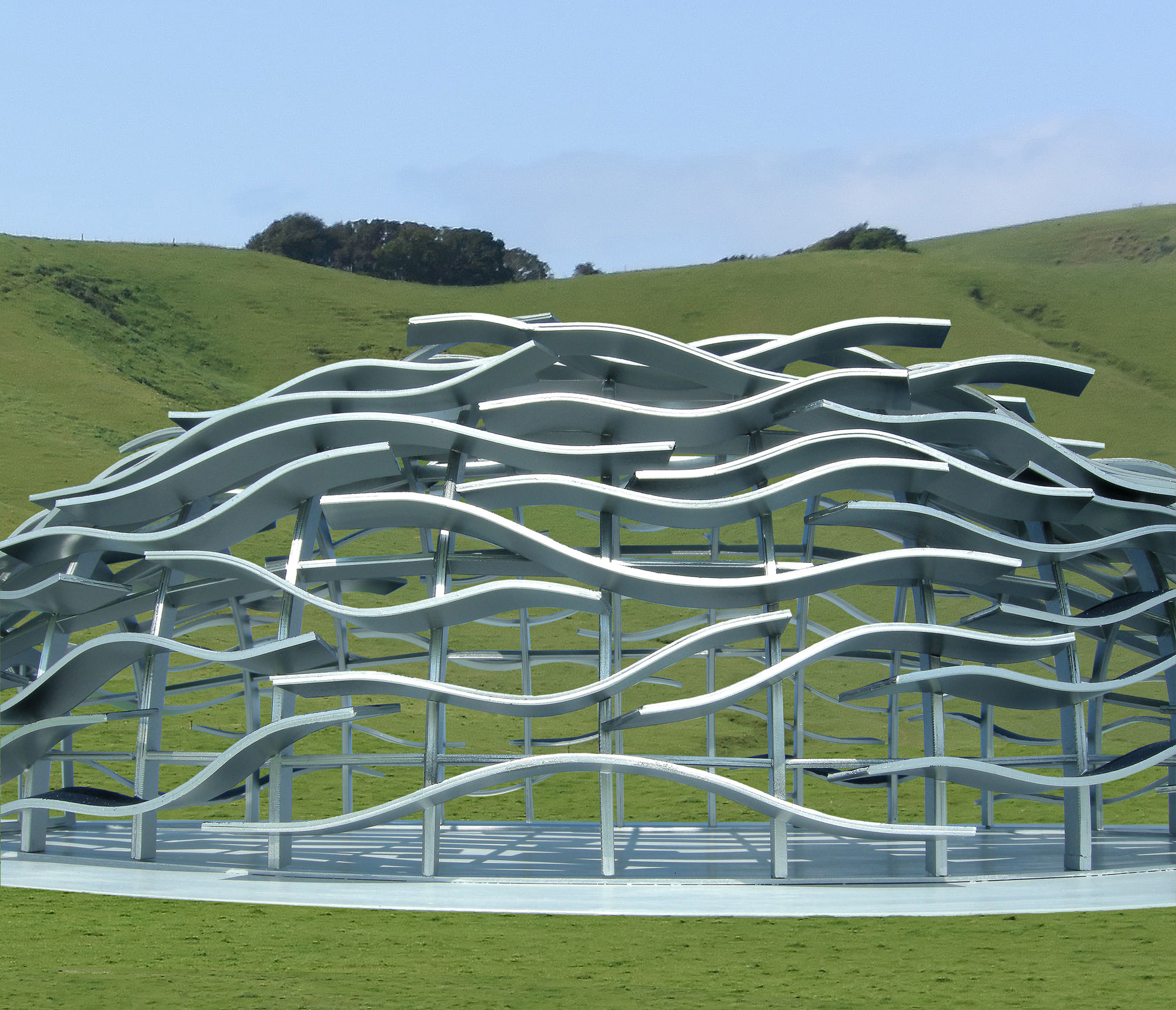 The Solar Winds Wine Tasting Pavilion | michael jantzen | Archinect