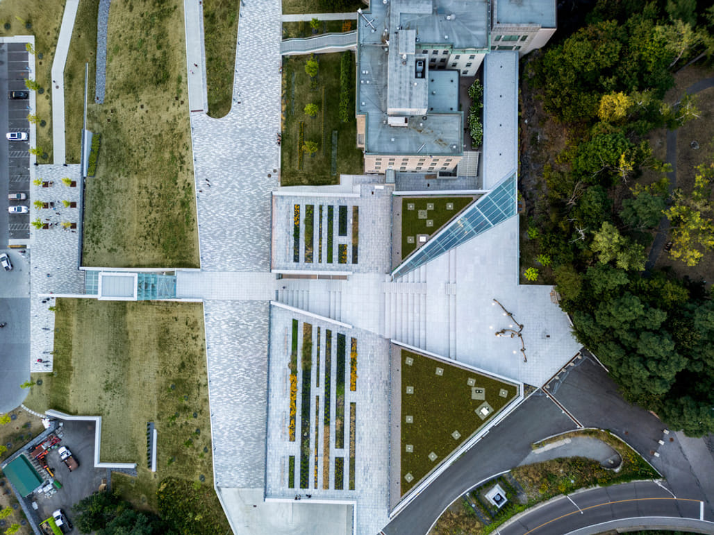 Lemay completes stone pavilion for Montreal religious landmark | News ...