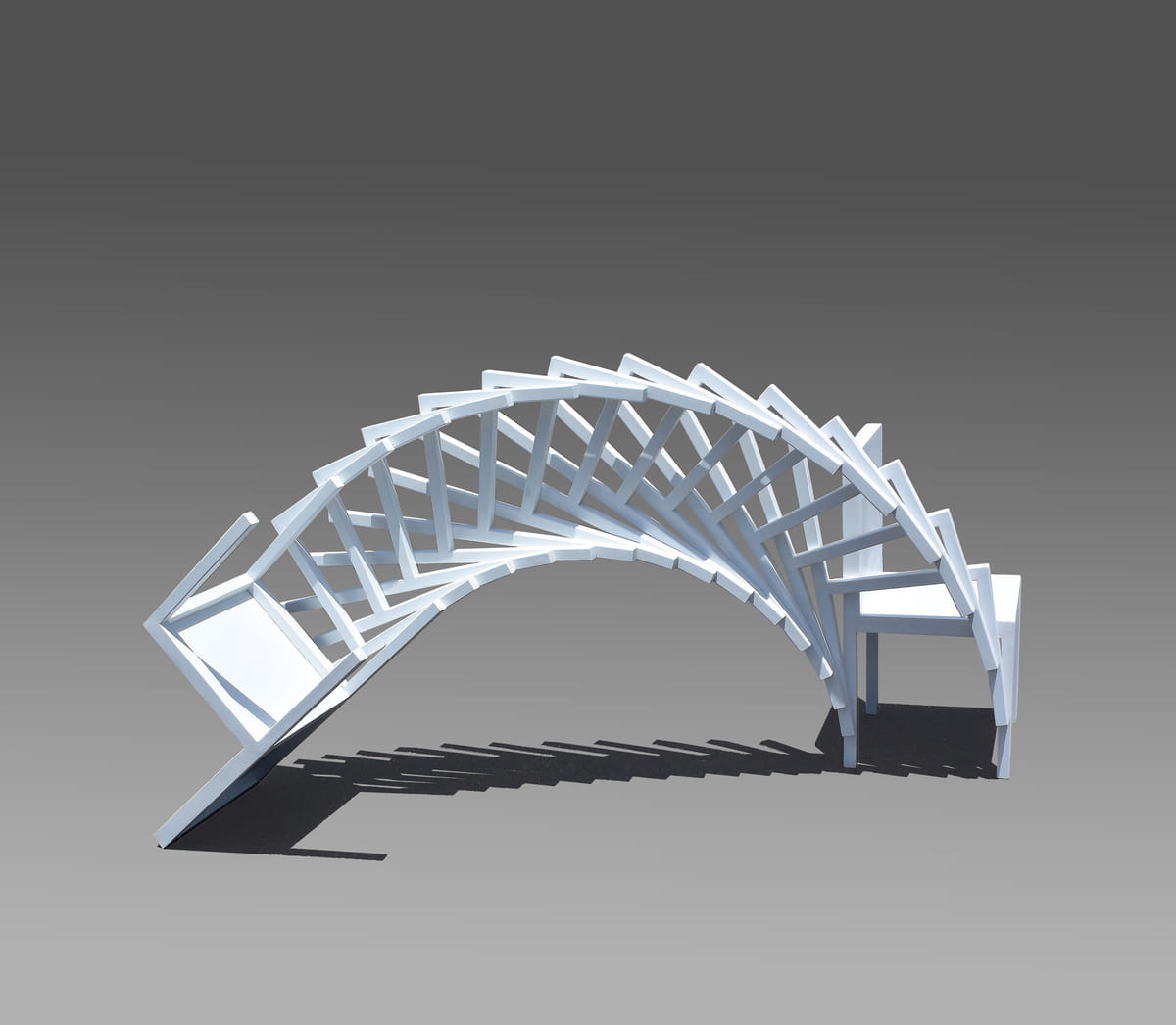 The Falling Chair | michael jantzen | Archinect