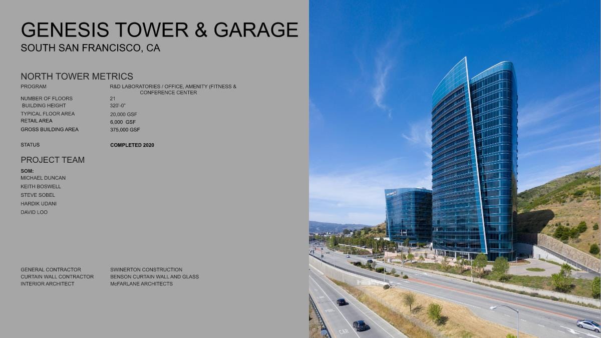 Genesis Towers (North Tower) & Garage | Hardik Udani | Archinect