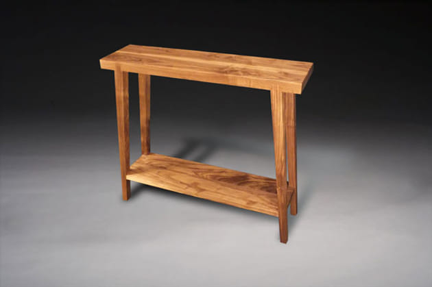 Exposed Joinery Hall Table | Brian Benham | Archinect