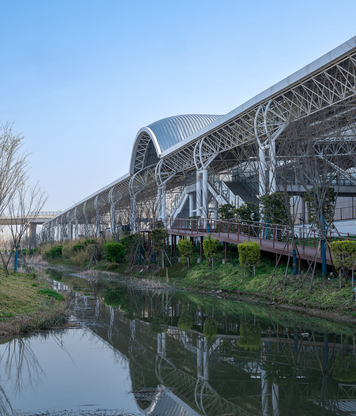 China Yellow Sea Wetlands Museum Railway Park | Dushe Architectural ...