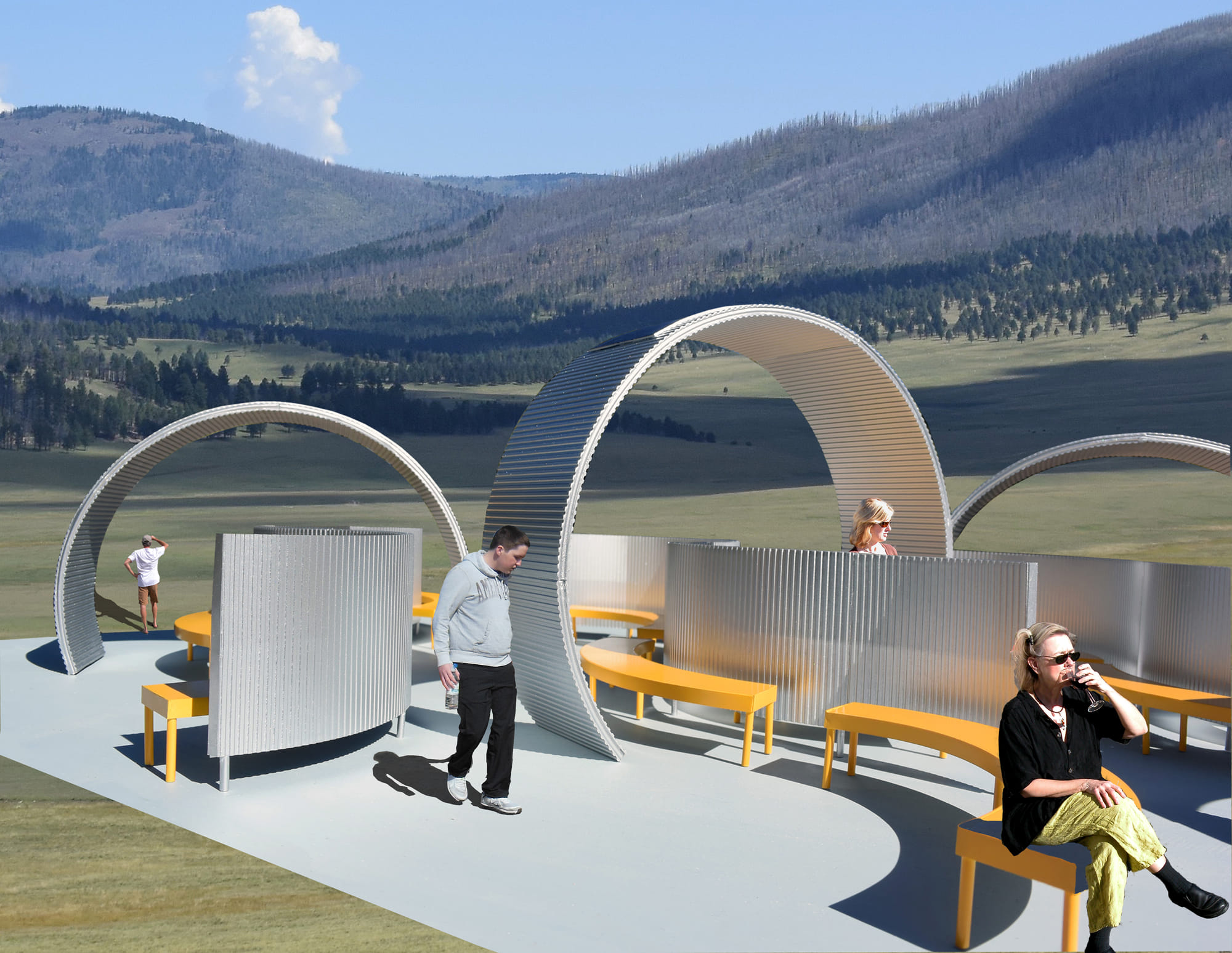 A Prefabricated, Modular, Solar Powered, Public Gathering Place ...
