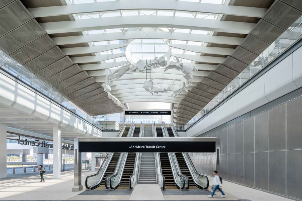 In Los Angeles, the long-awaited LAX/Metro Transit Center Station has ...