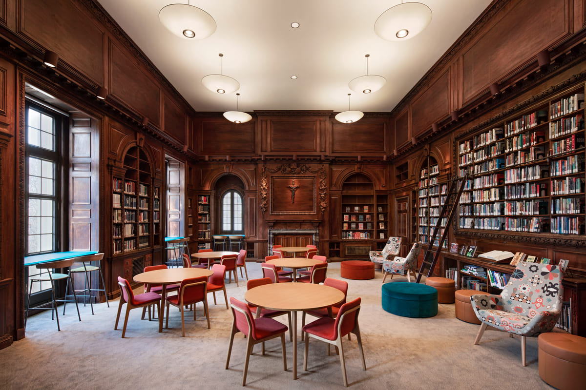 Convent of the Sacred Heart Library | 1100 Architect | Archinect