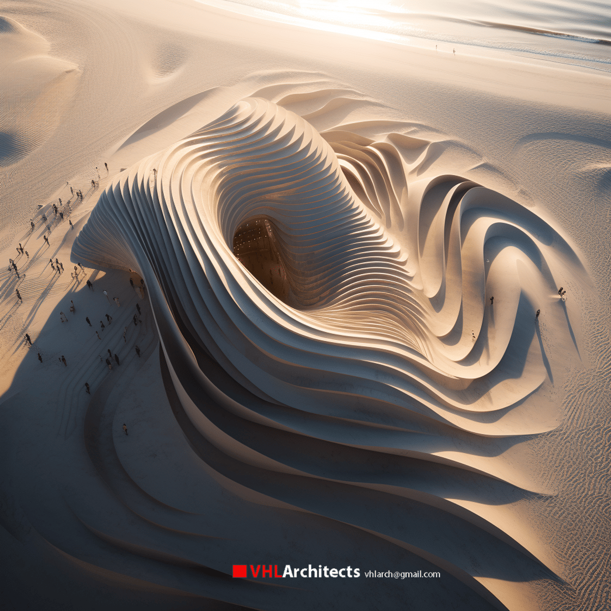 Contemporary art sand museum by Vo Huu Linh Architects | Vo Huu Linh ...