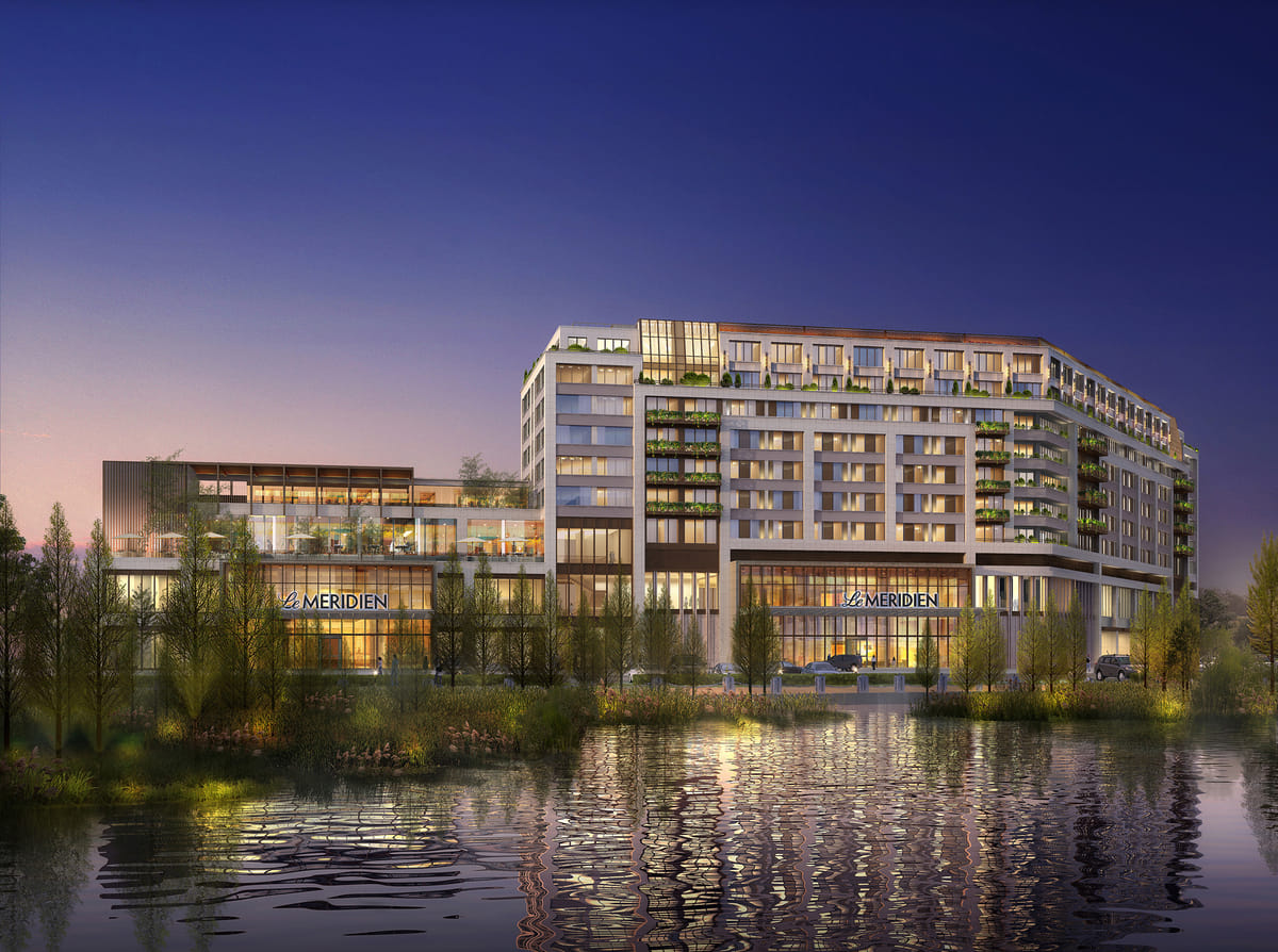 Shanghai Jiading Le Meridien Hotel | Bryan Chow | Archinect