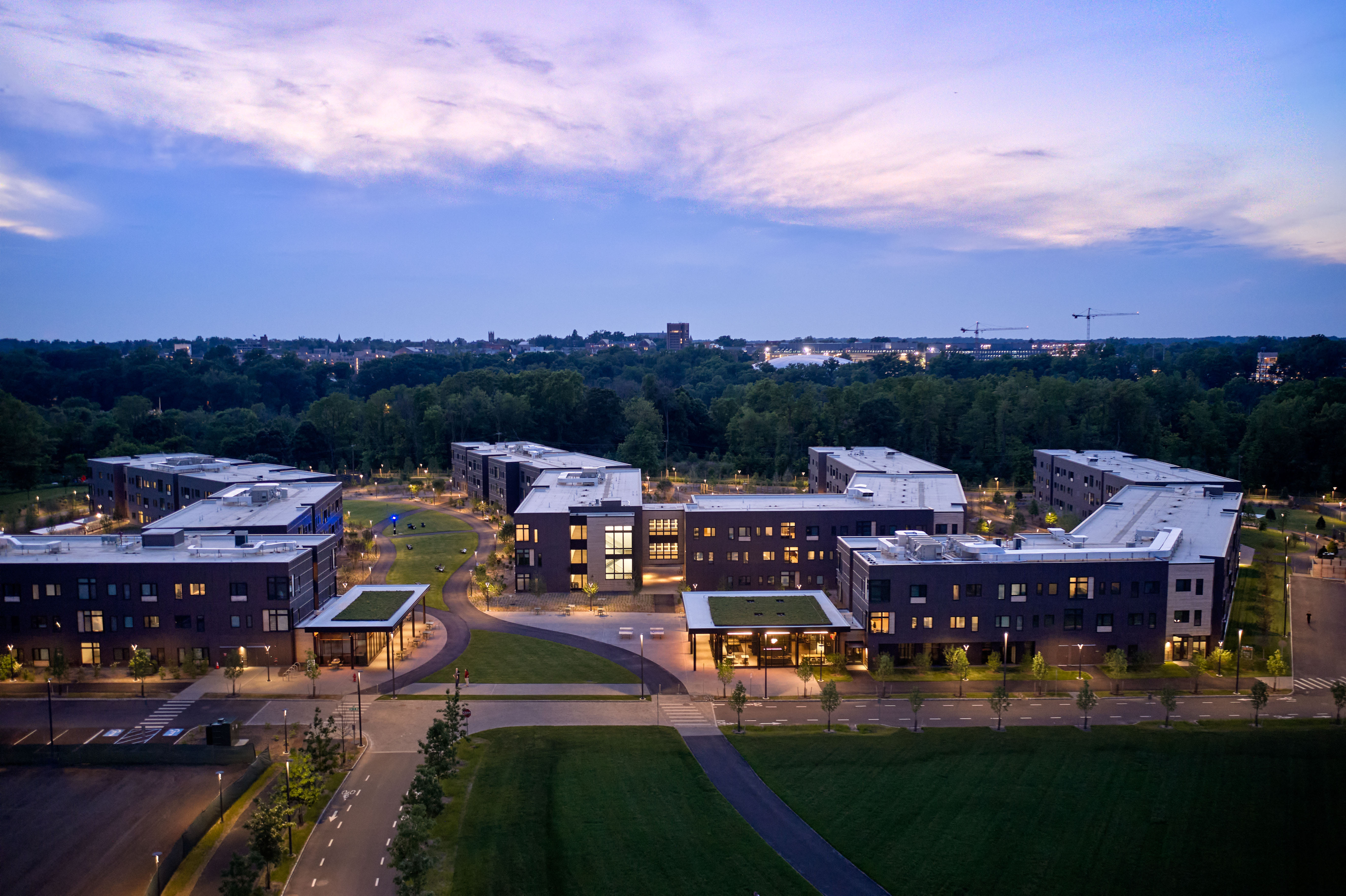 Mithun debuts passive house student apartment design at Princeton ...