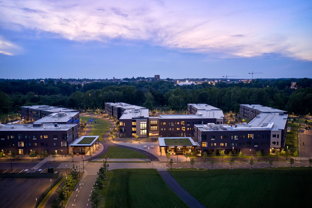 Mithun debuts passive house student apartment design at Princeton ...