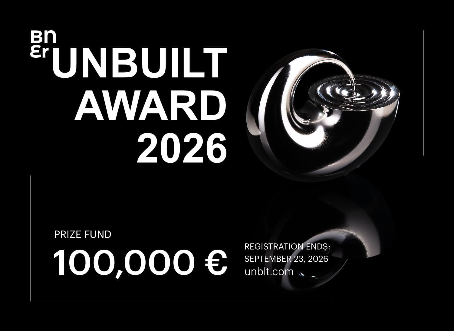New architecture and design competitions: Buildner Unbuilt Award ...