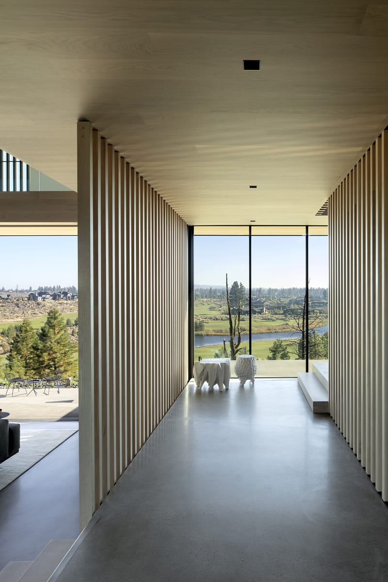 Tetherow Overlook House | Hacker Architects | Archinect
