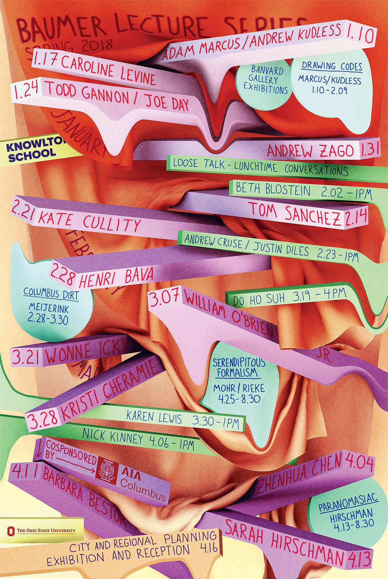 Get Lectured: Ohio State University, Spring '18 | News | Archinect