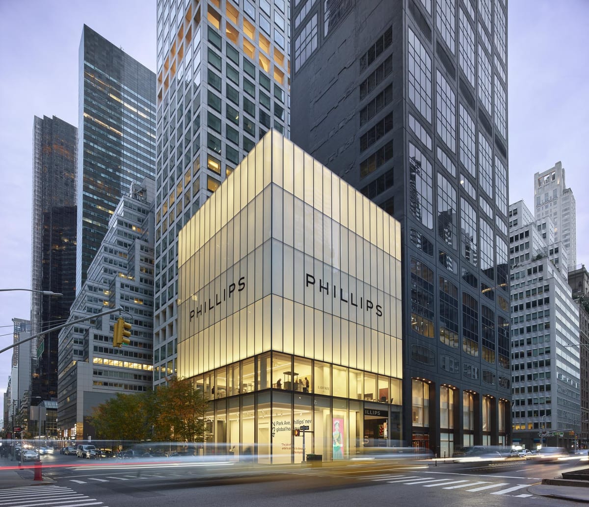 Phillips Auction House - New York Headquarters | studioMDA | Archinect