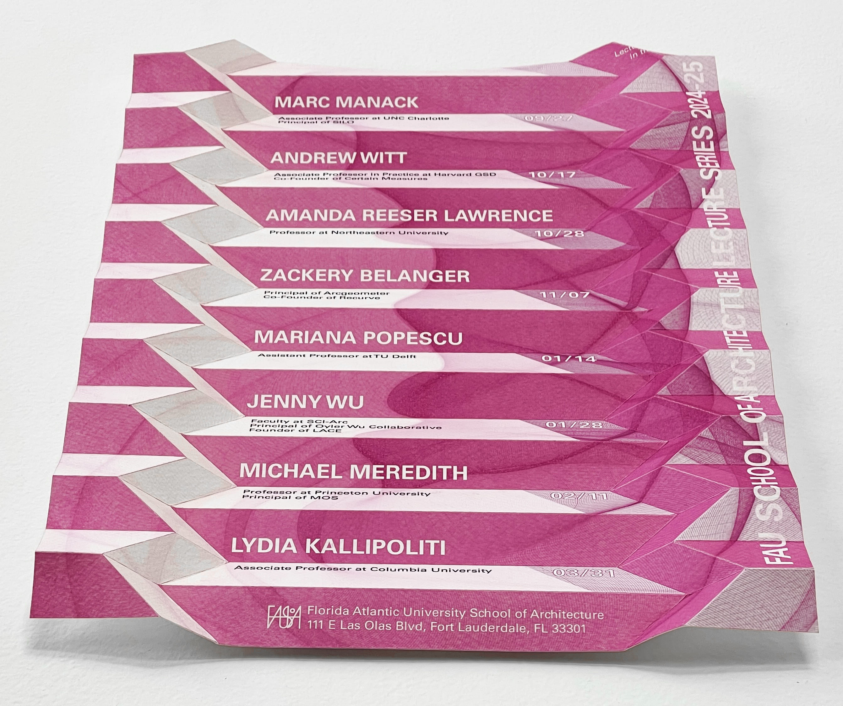Get Lectured: Florida Atlantic University, Fall '24/Spring '25 | News ...