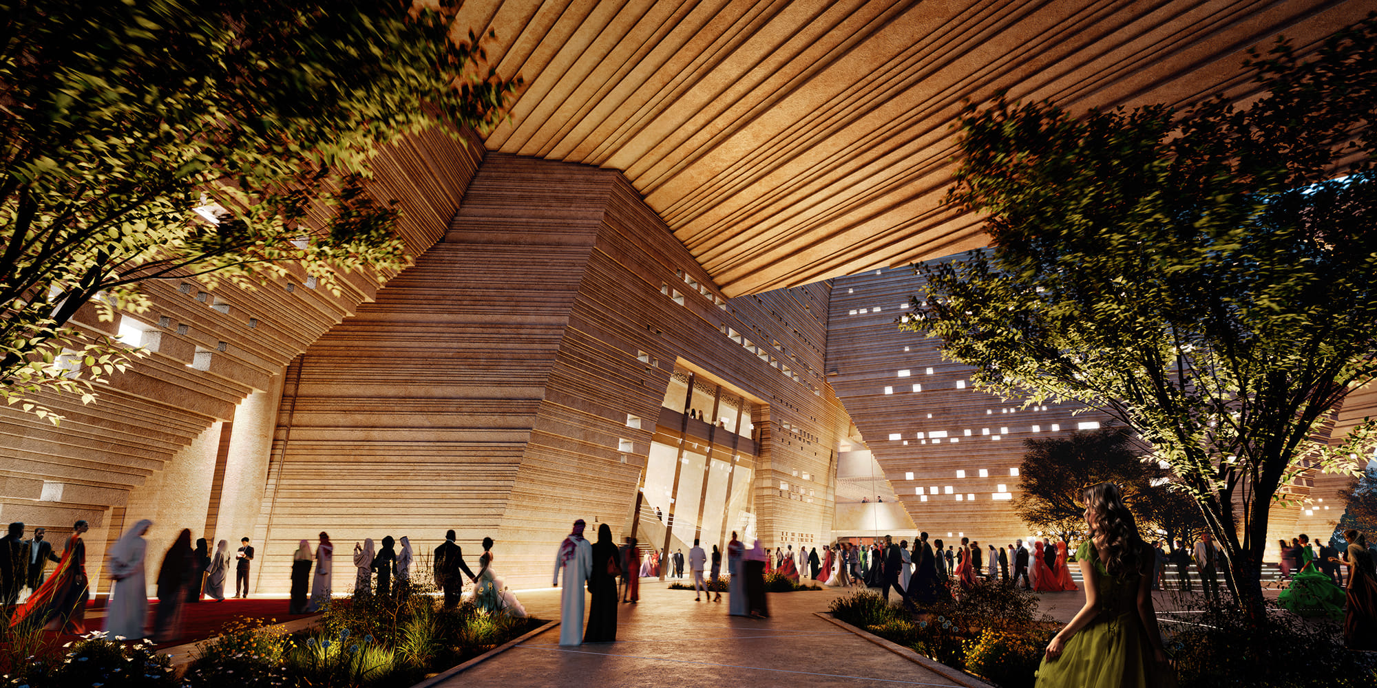 Snøhetta designs Saudi opera house inspired by traditional Najdi ...