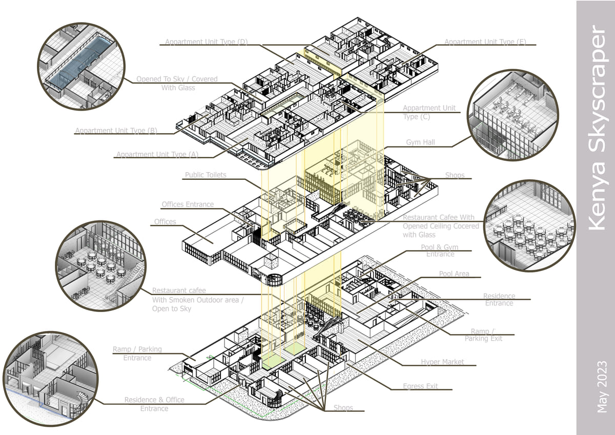 Kenya Skyscraper. | Heba Michael | Archinect