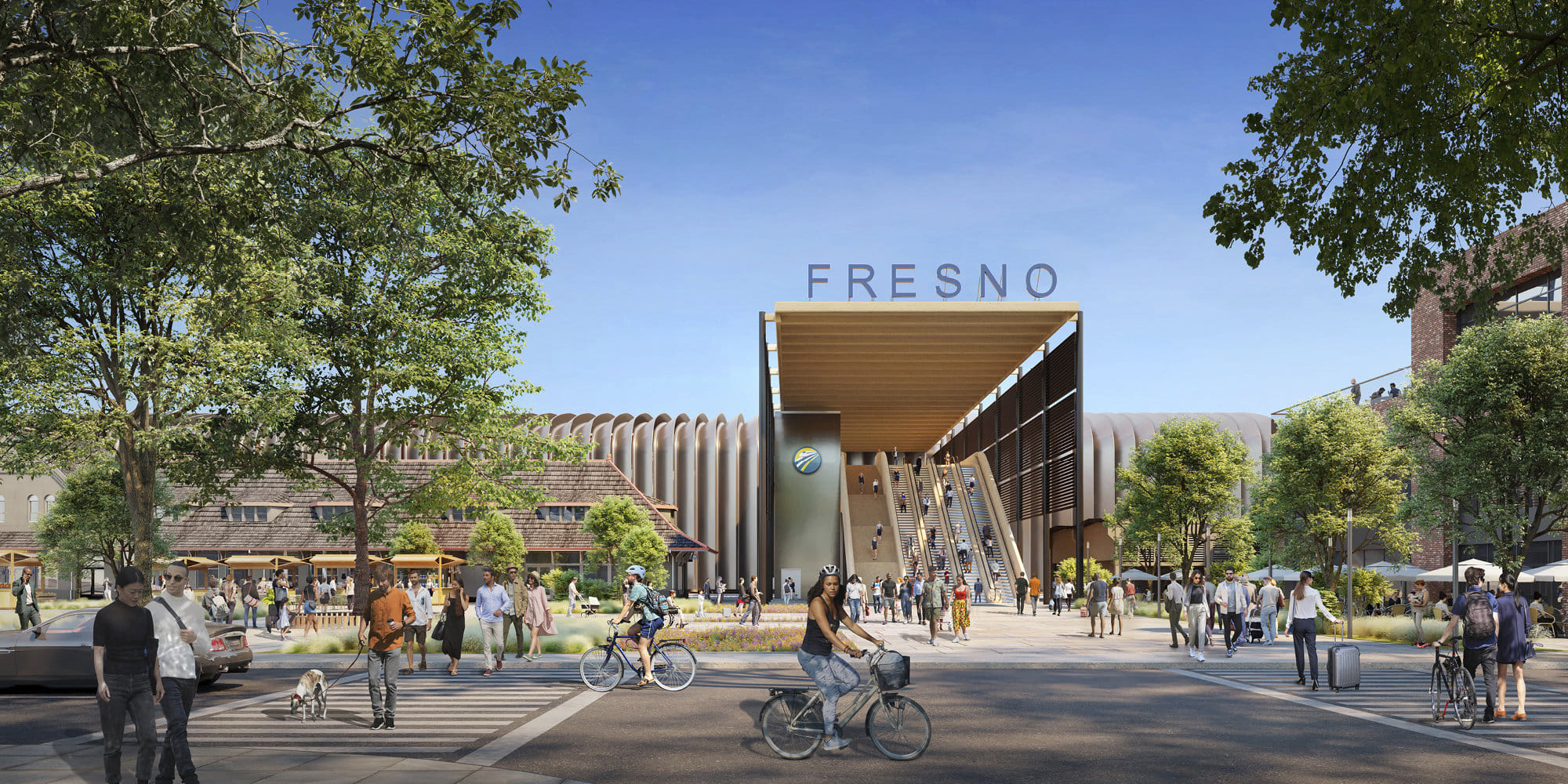 Foster + Partners and Arup release first designs of California High-Speed Rail stations | News ...