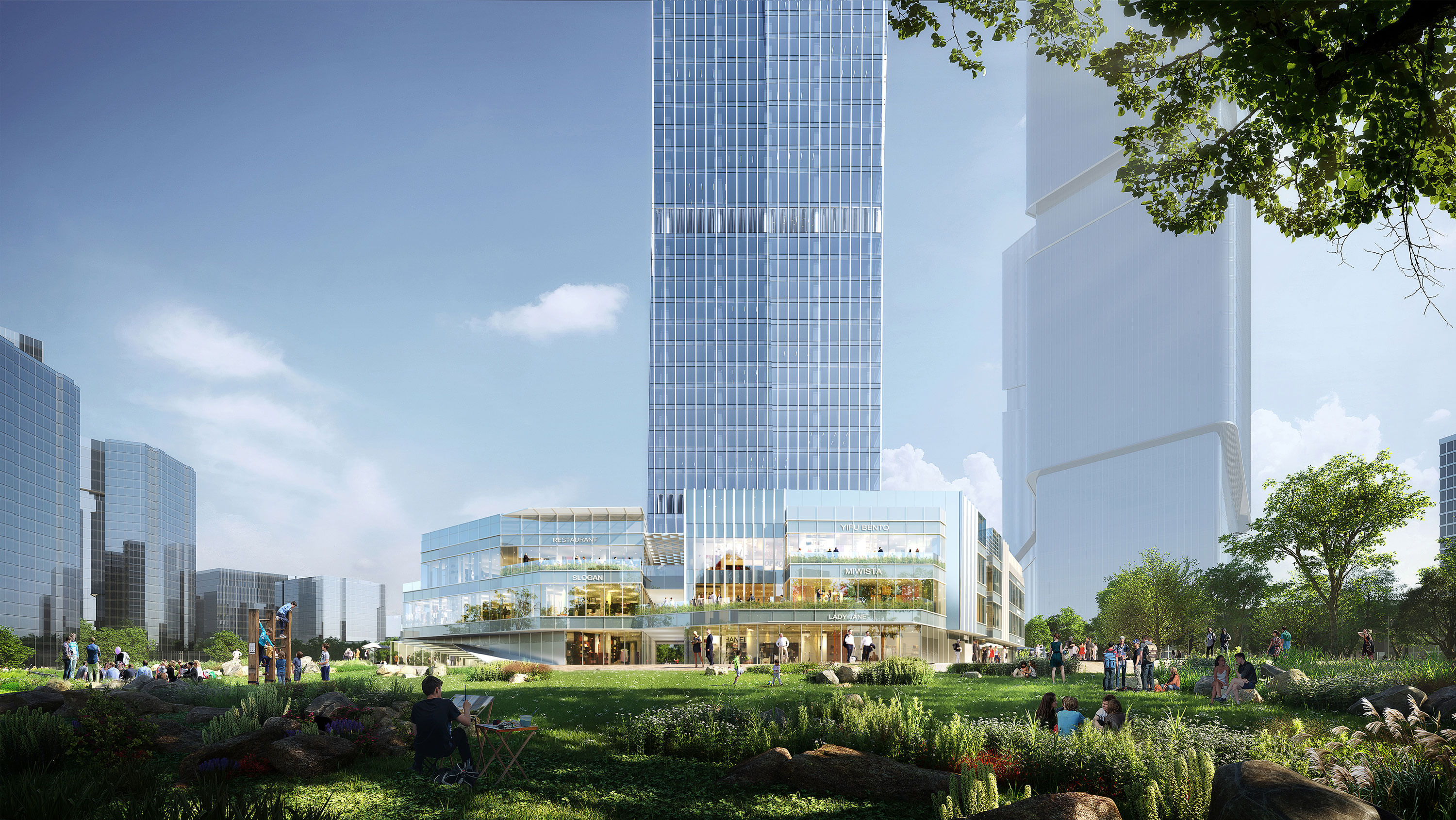 Aedas-designed super high-rise commercial tower in Chengdu CBD | Aedas ...