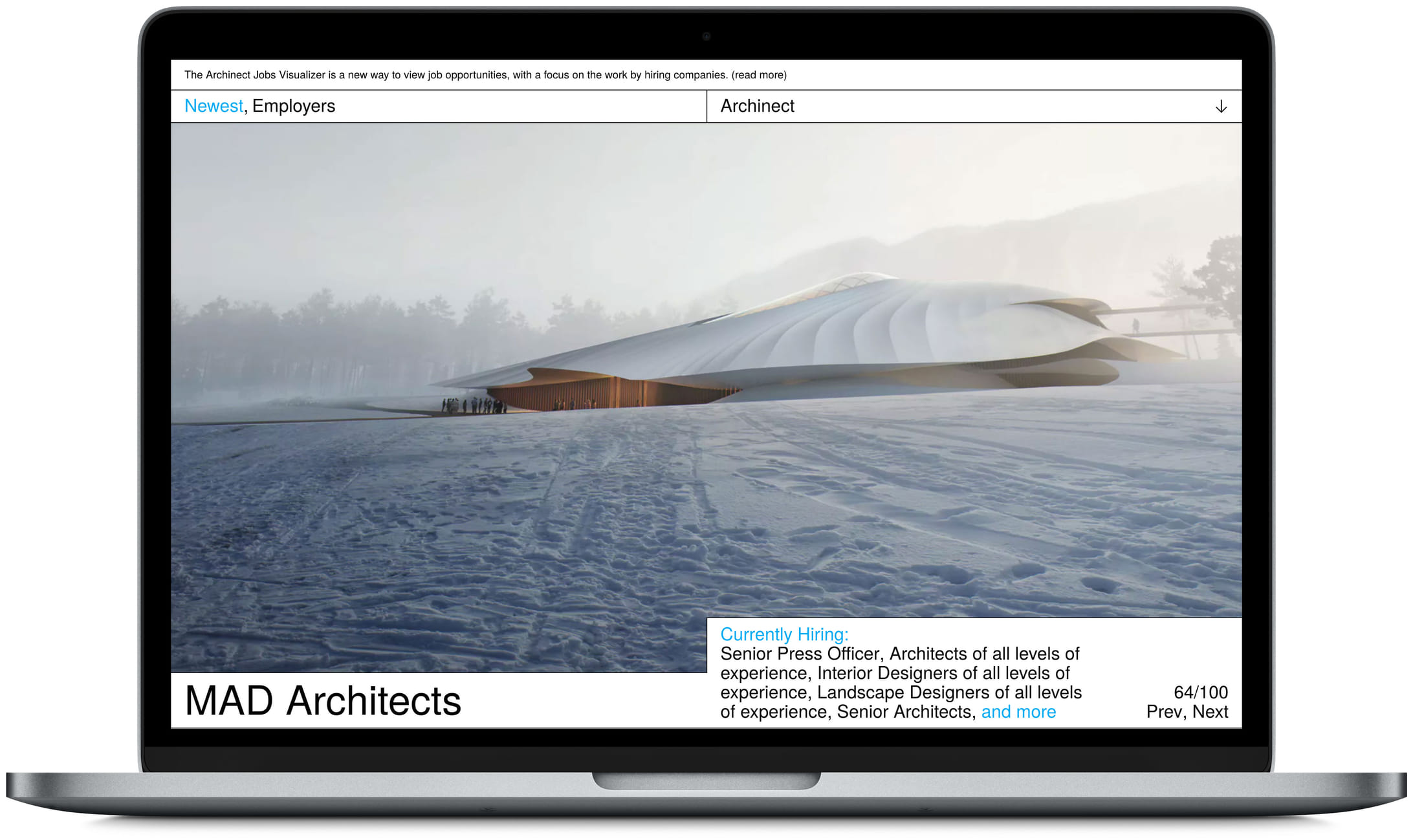 Introducing Archinect Jobs Visualizer; Browse the Best Architecture Job Board in a New, More ...