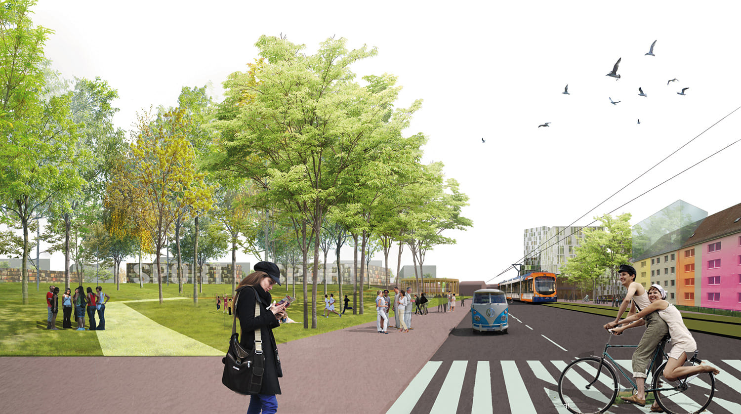 Mannheim's Connection by KH studio - 1st-prize entry for E12 Europe ...