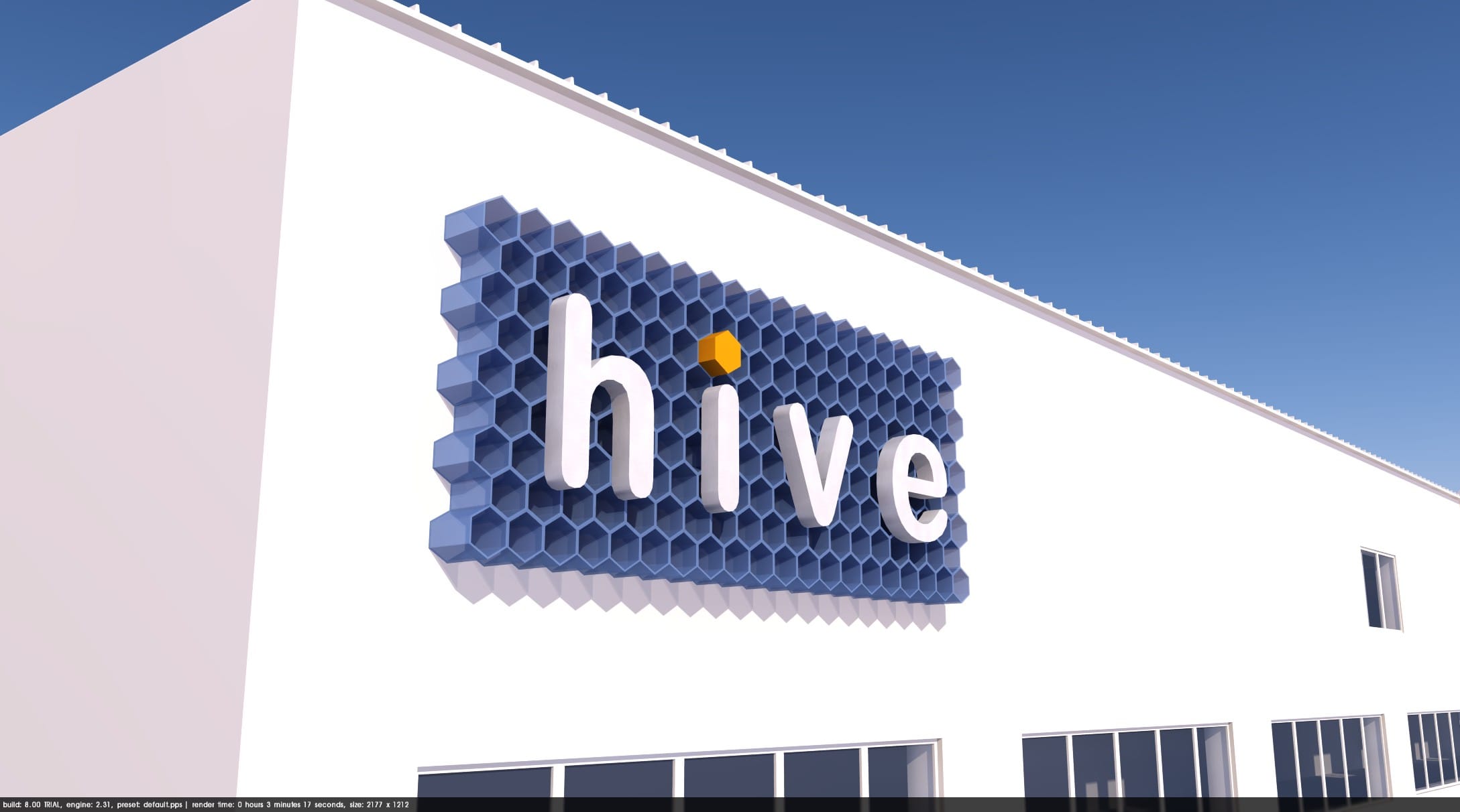 Signage design for Hive, an exhibits design and build firm. | Benjamin ...