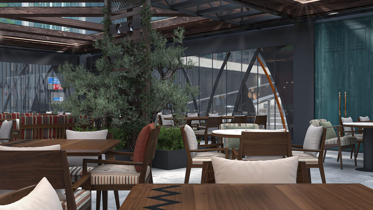 Nara Restaurant | Maher Doumani | Archinect