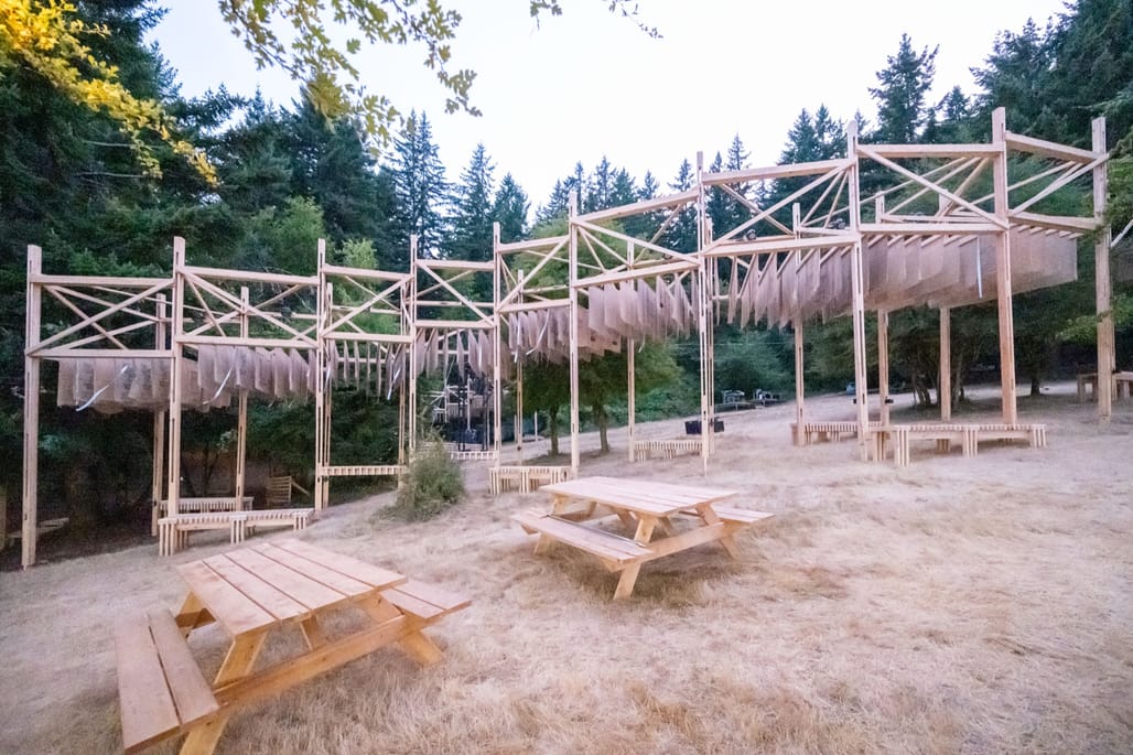 Portland State architecture students create reusable ‘water serpent ...