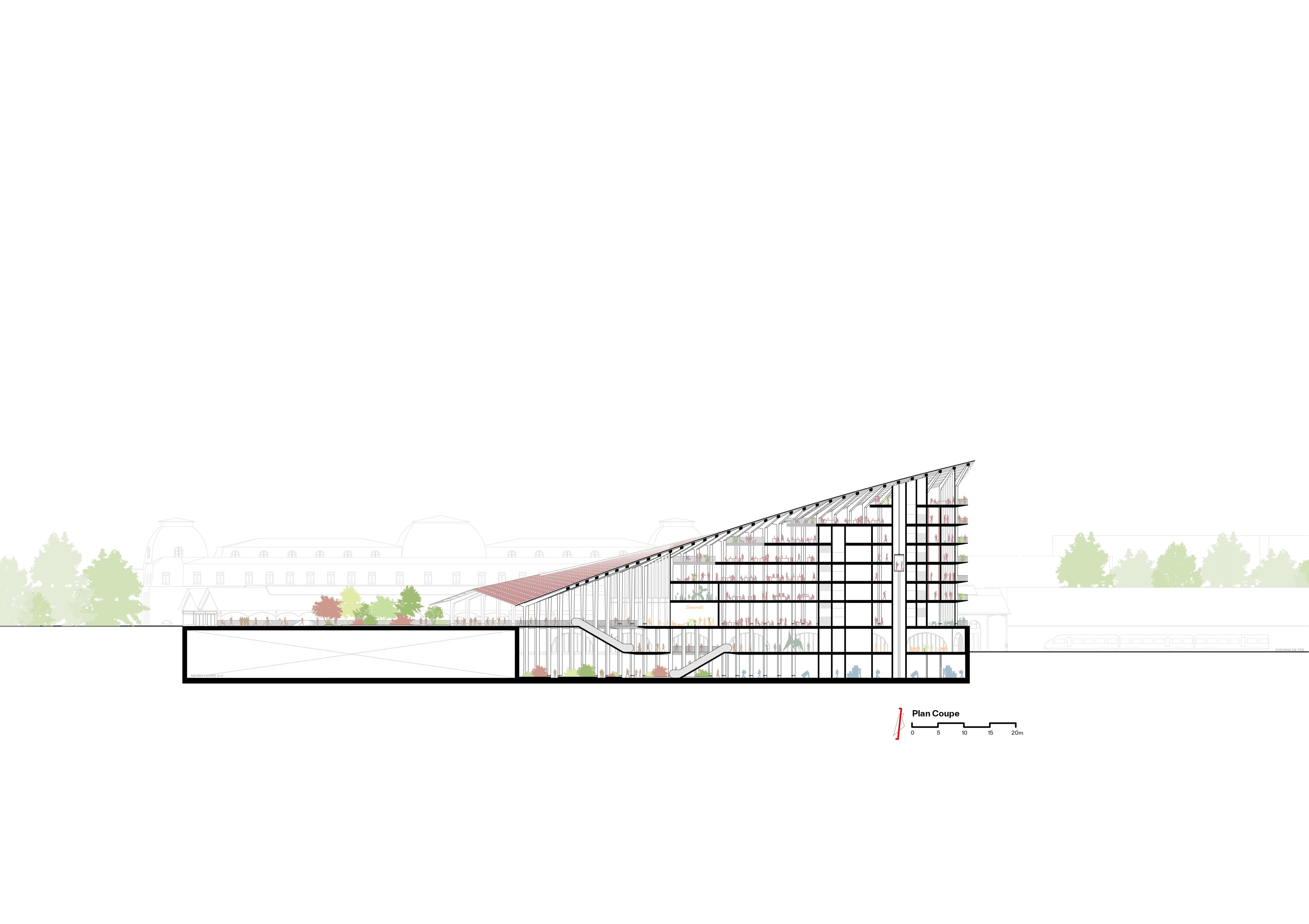 BIG unveils mass timber transit hub design for Toulouse | Gallery ...