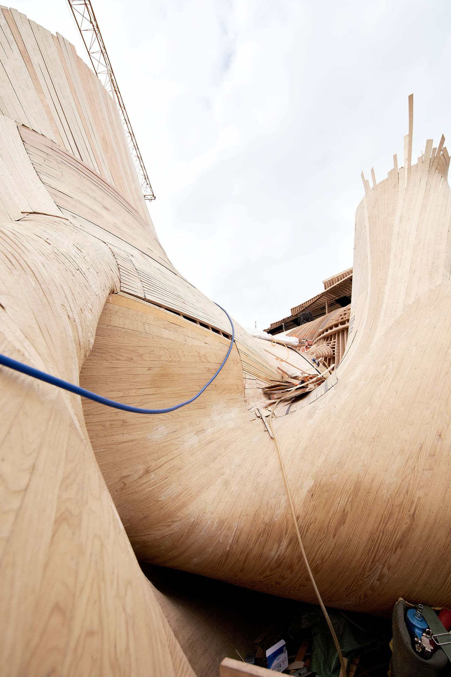 MAD's 'Wormhole Library' tops out | News | Archinect