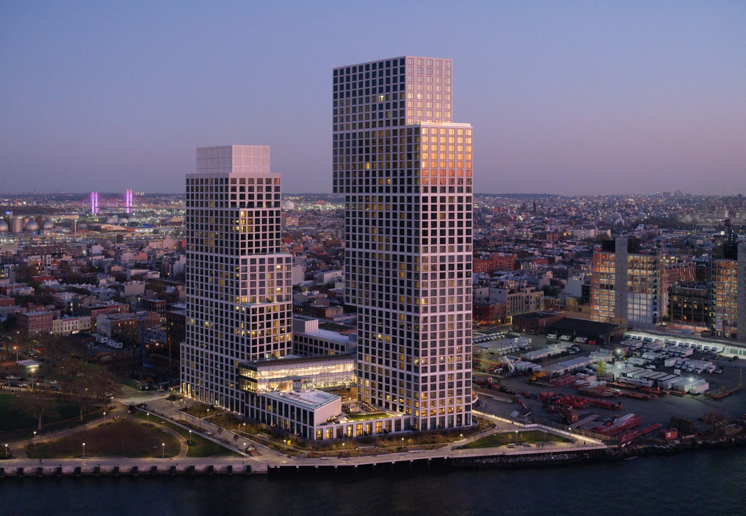OMA completes stepped Greenpoint Landing towers in Brooklyn | News ...