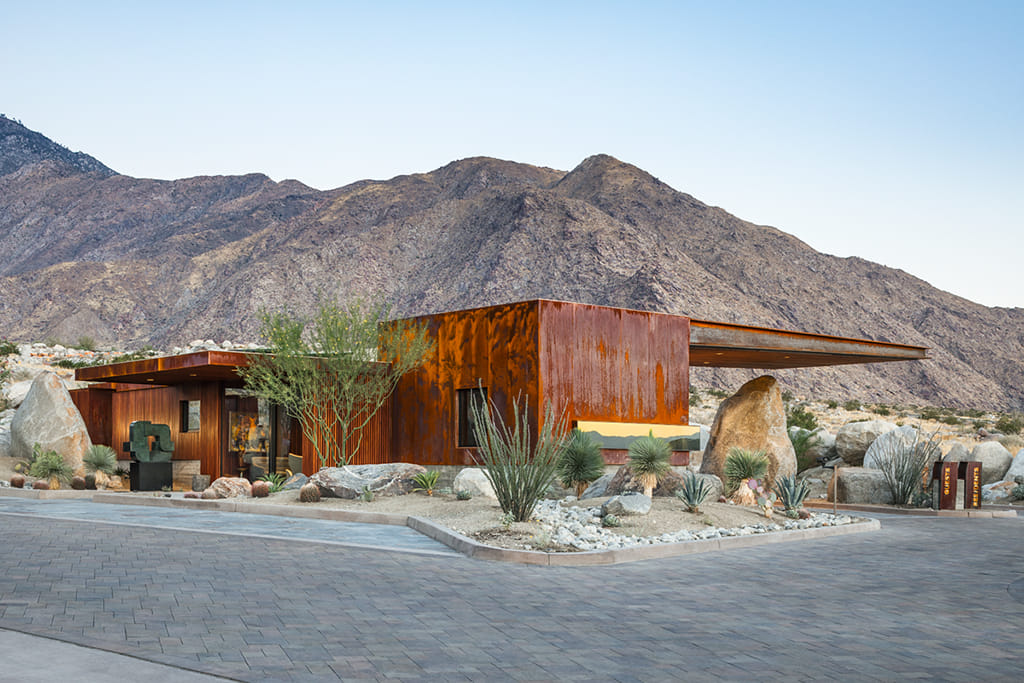 Desert Palisades Guard House | Studio AR&D Architects | Archinect