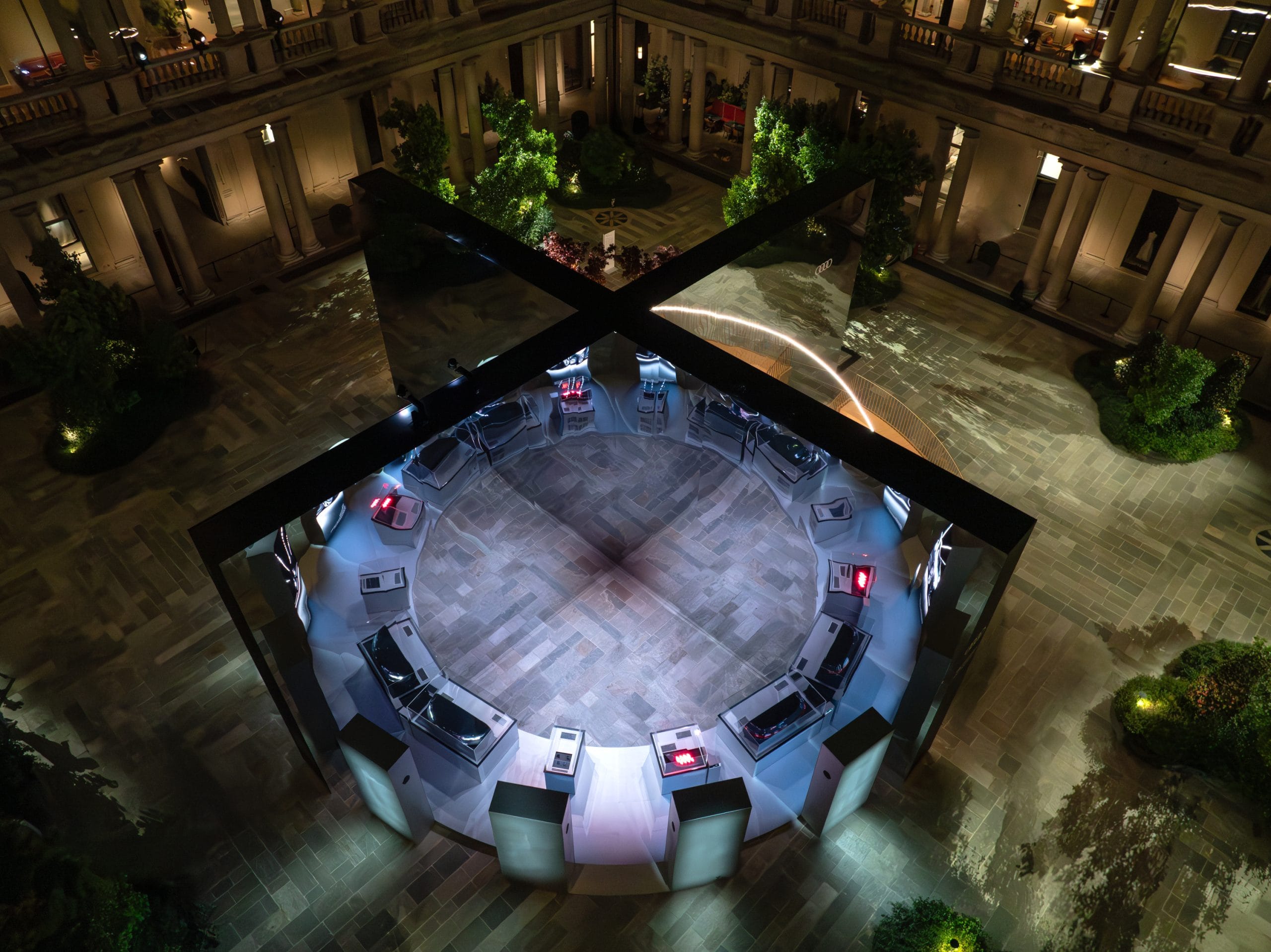 BIG creates mirrored installation for Audi at Milan Design Week | News ...