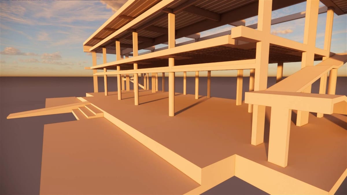 Club House | Structure | Marcelo Molina | Archinect