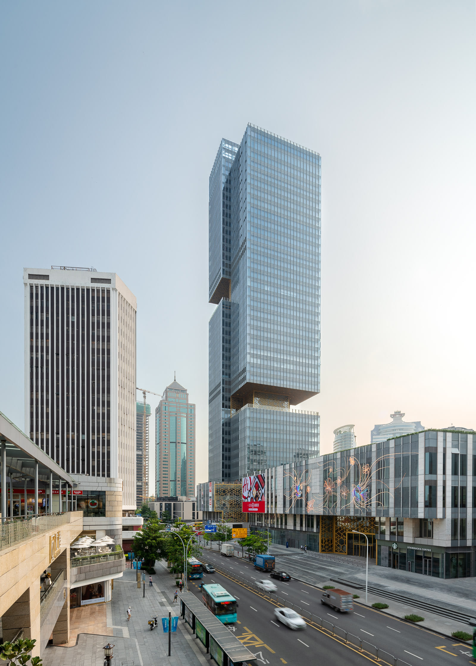 OMA-designed mixed-use podium tower opens in Shenzhen | News | Archinect
