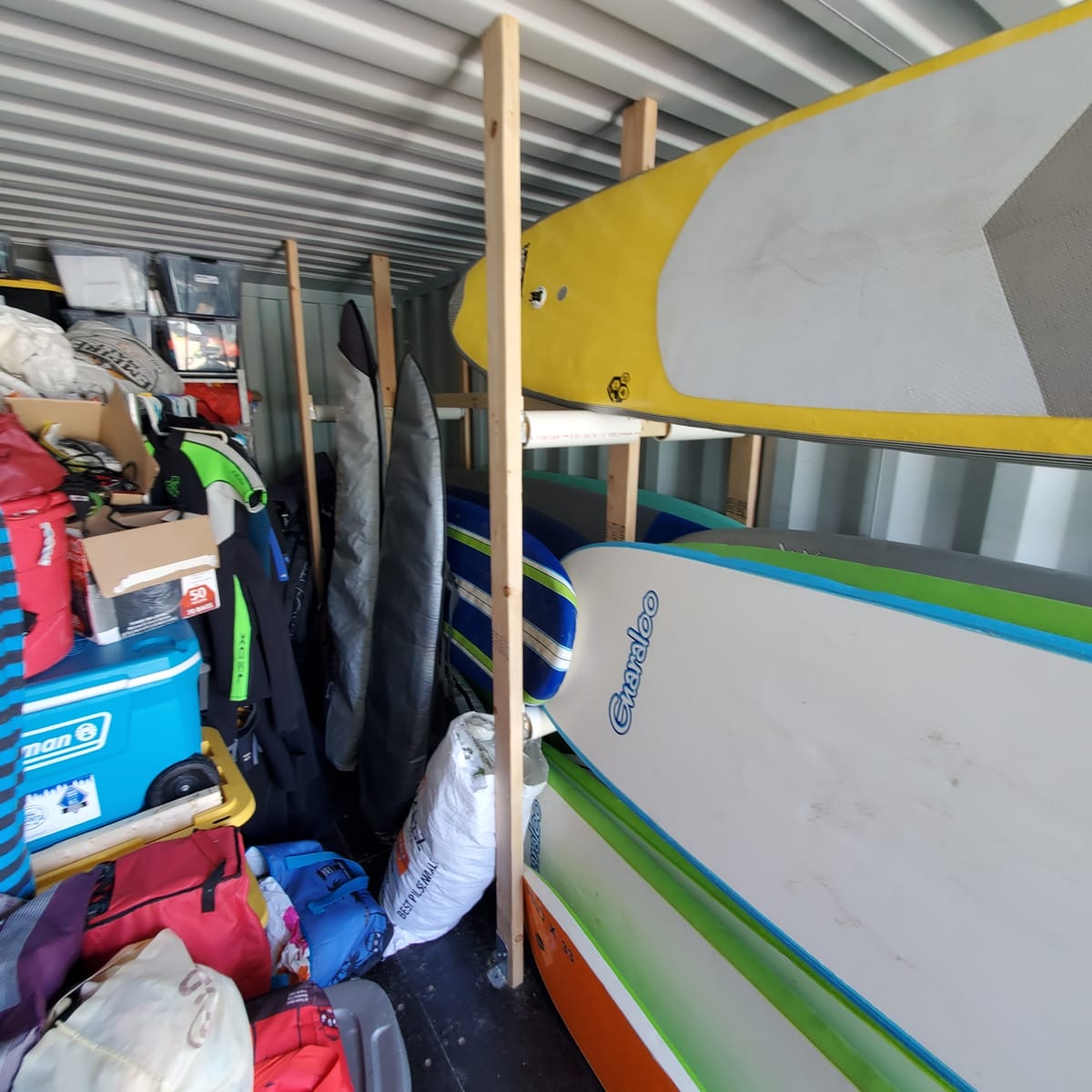 Rolling Surf Rack | Jamal Birkett | Archinect