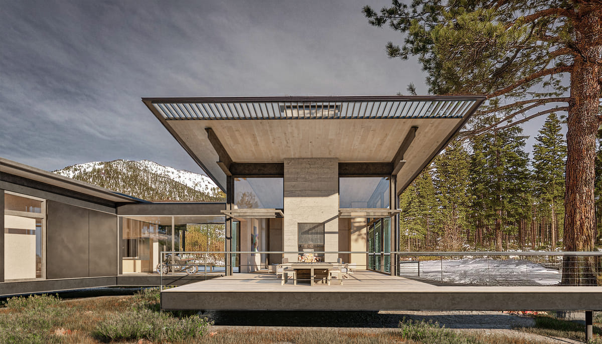 Tahoe Cabin | The Warner Group Architects, Inc. | Archinect