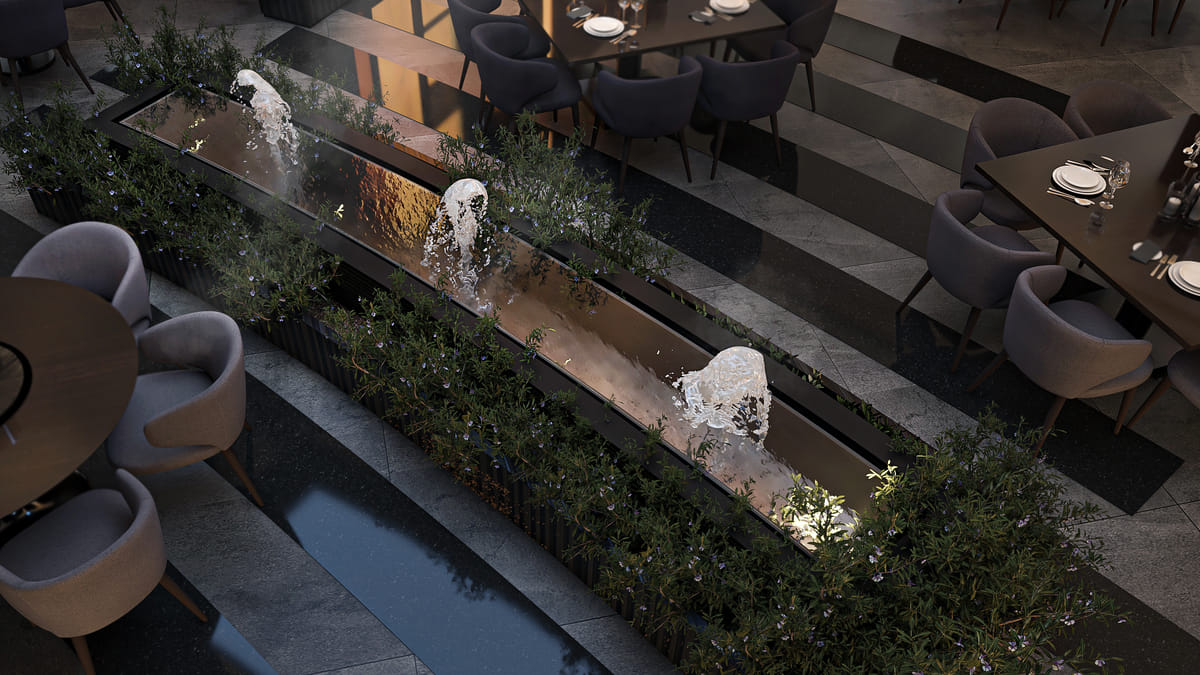 Jazeel Restaurant | Maher Doumani | Archinect