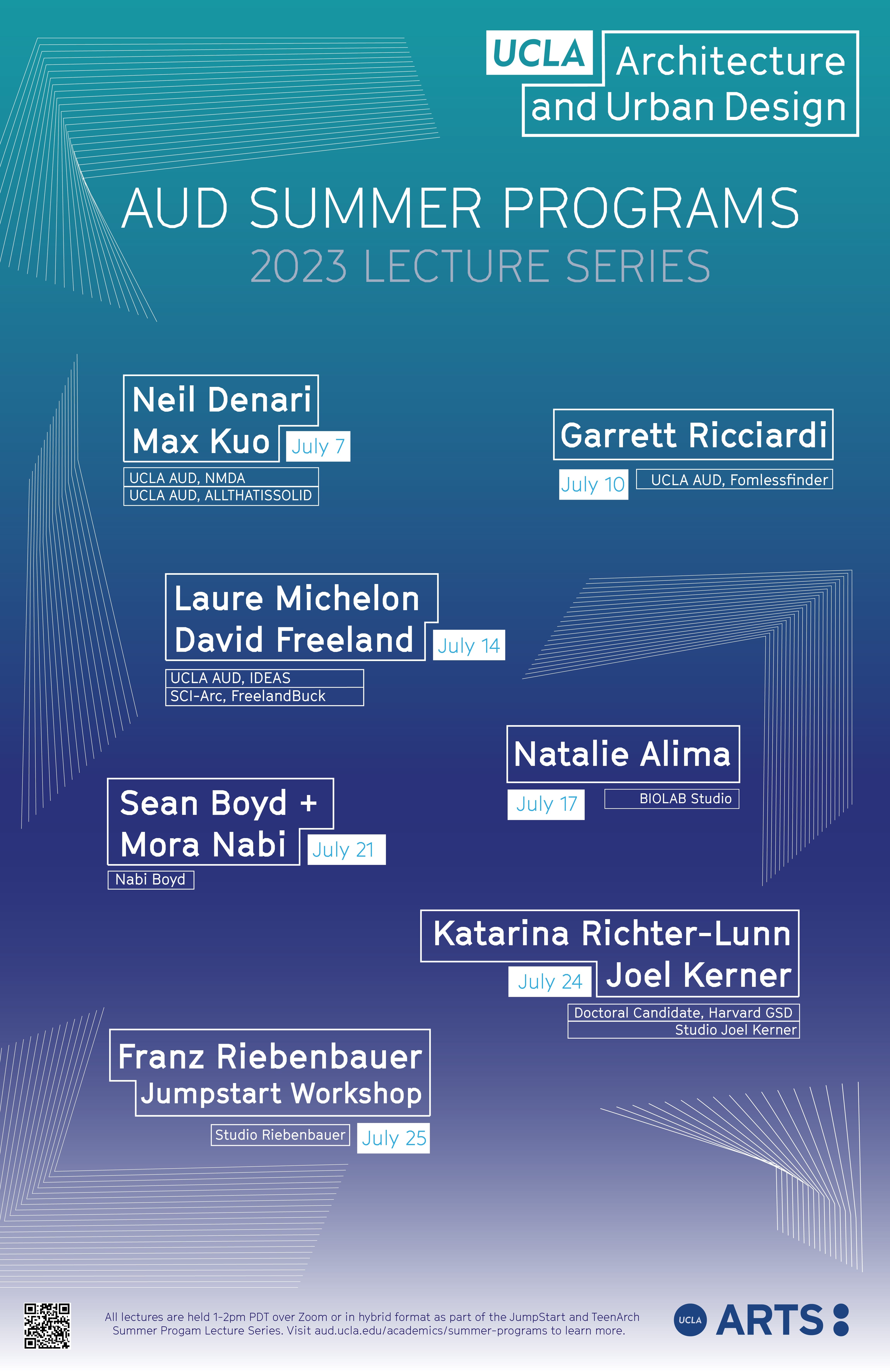 Get Lectured: UCLA, Summer '23 | News | Archinect