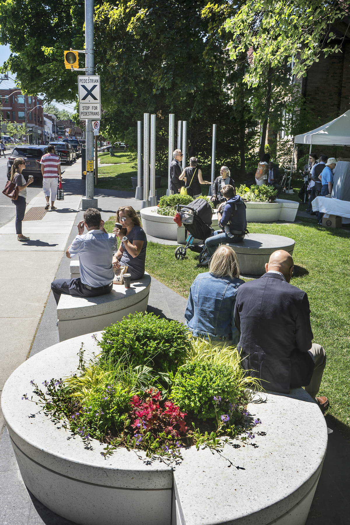 Forest Hill Village Gateway Park | PLANT Architect Inc. | Archinect