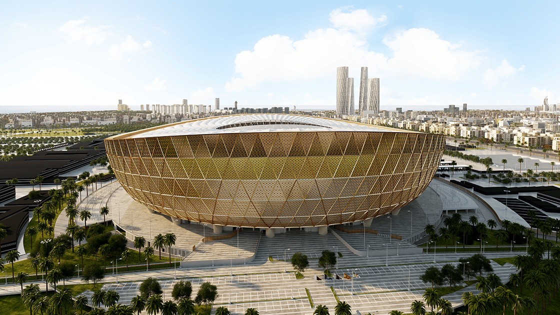 Design of Norman Foster's Lusail FIFA World Cup Stadium in Qatar ...