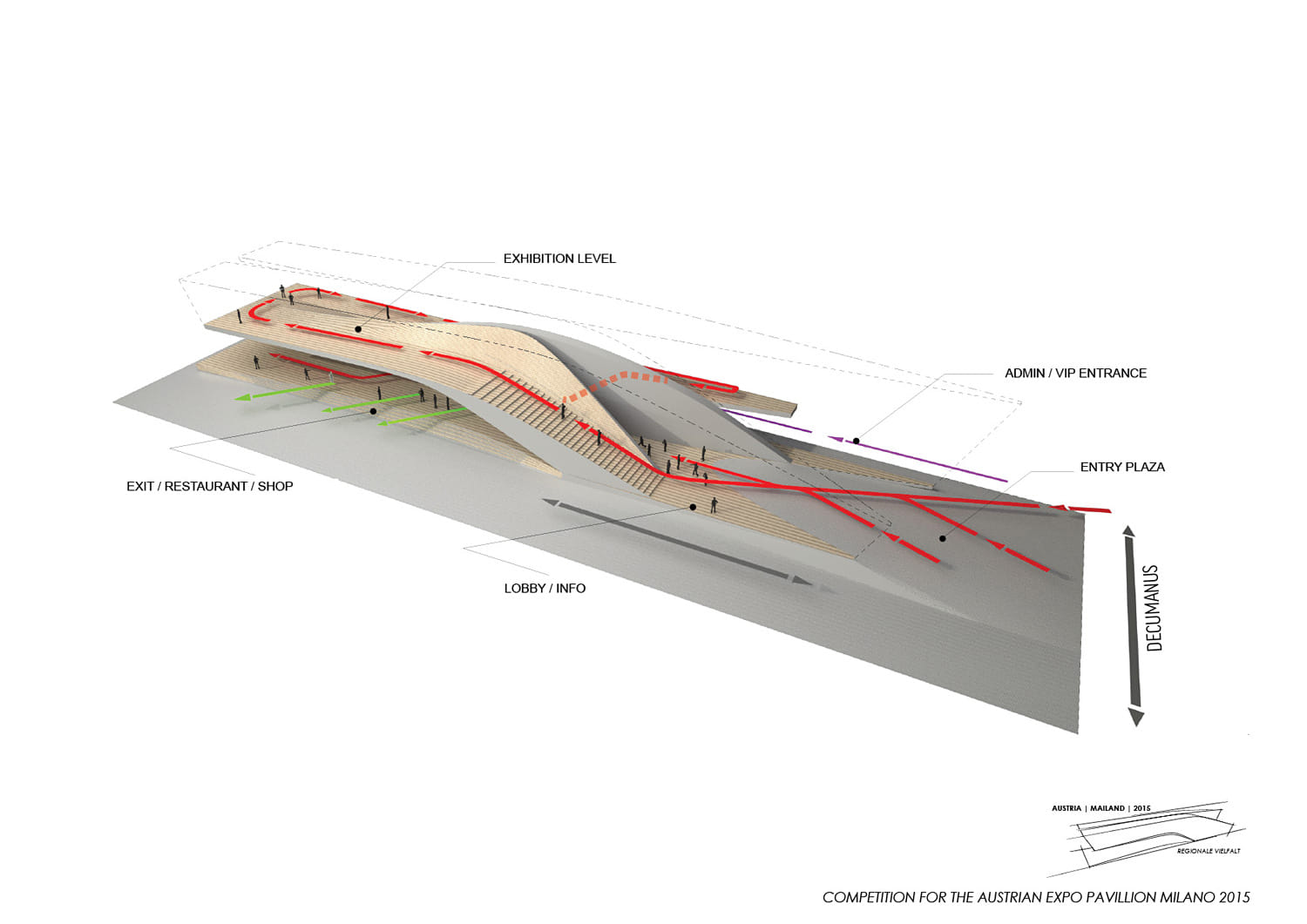 Bence Pap and Mario Gasser's 4th prize Austrian Pavilion entry for 2015 ...