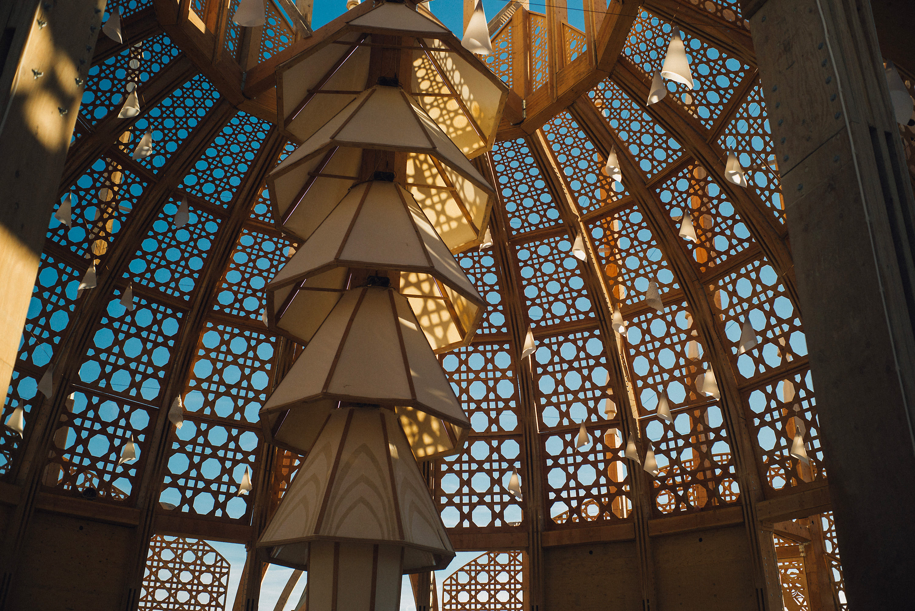 Inside the creation and demise of the Temple of Together at Burning Man ...