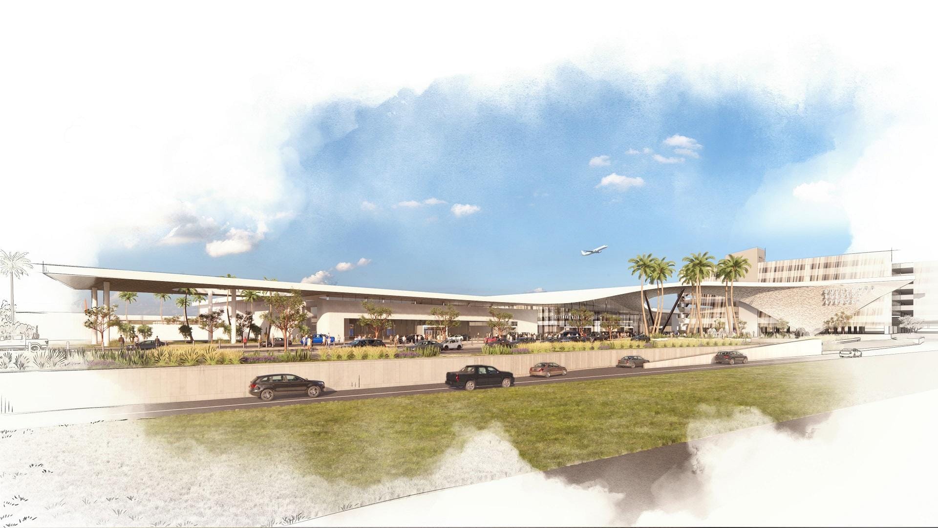 Hollywood Burbank Airport unveils three finalist for new terminal ...