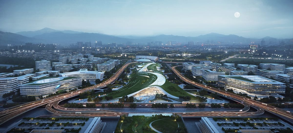 Aedas won the B07 plot design competition of Chengdu Jiaozi Park Business District | Aedas ...