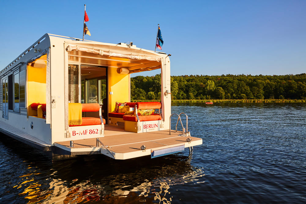 Crossboundaries converted a motorboat into a flexible tiny home on the ...