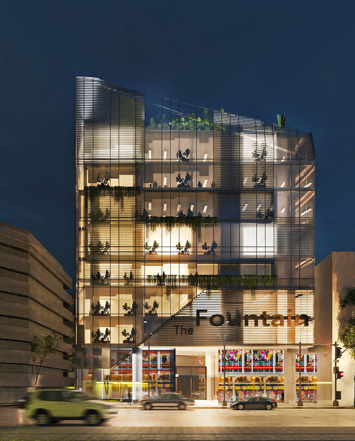 Fountain healthcare center | Nima Shiva | Archinect Fountain healthcare center | Nima Shiva | Archinect