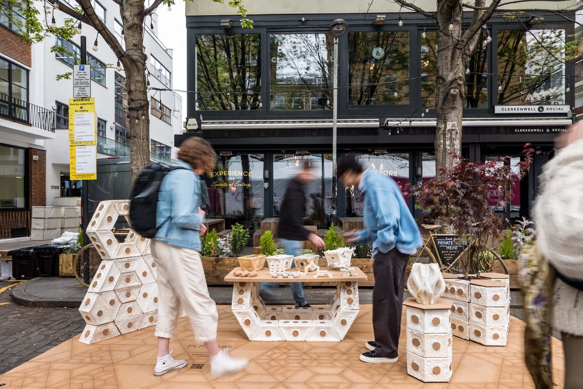 Symbiocene Living: PLP Labs Exhibit Innovative Mycelium Blocks in ...