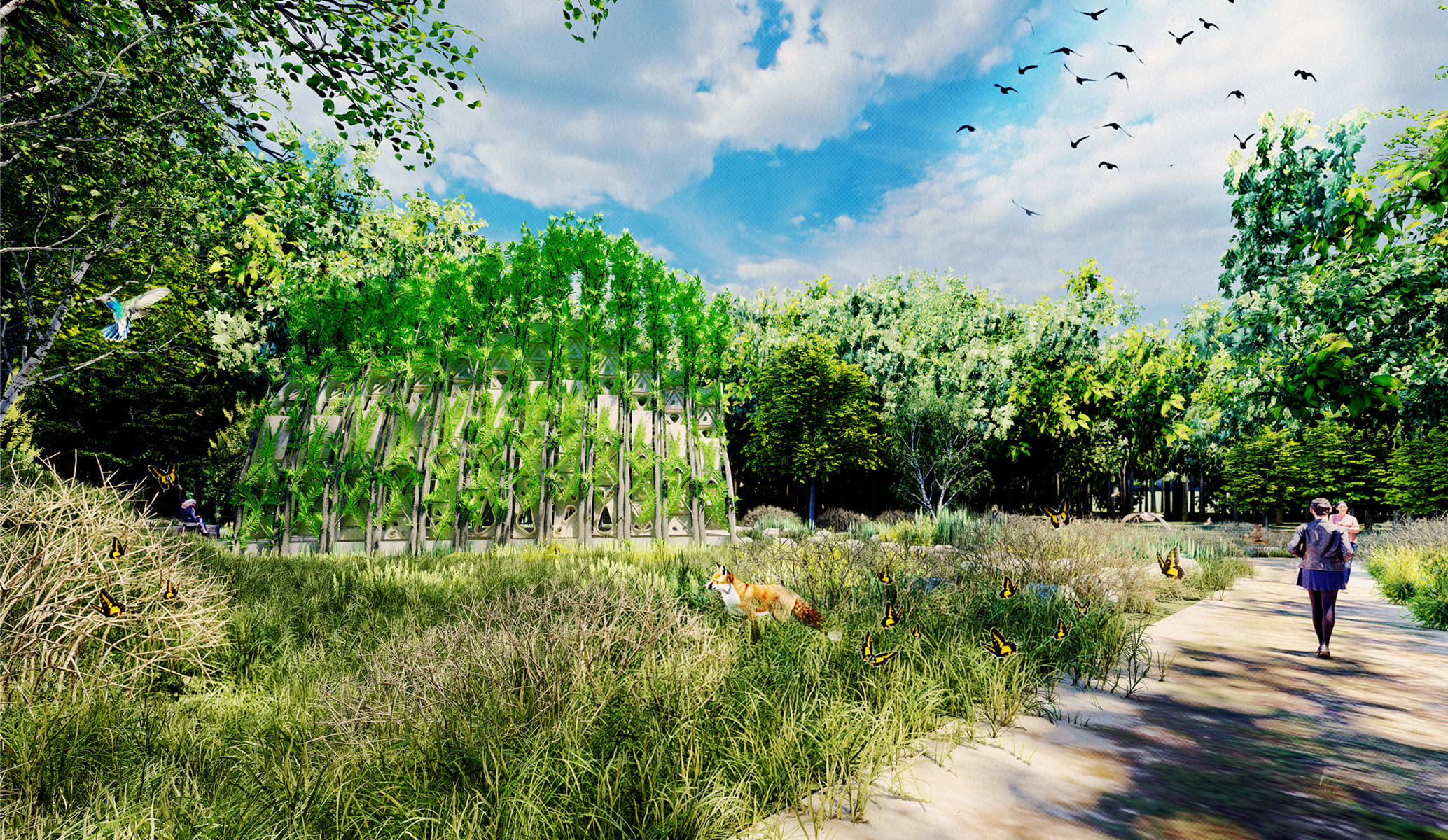 Fab Tree Hab: Multi-Species Living Structure | Terreform ONE | Archinect