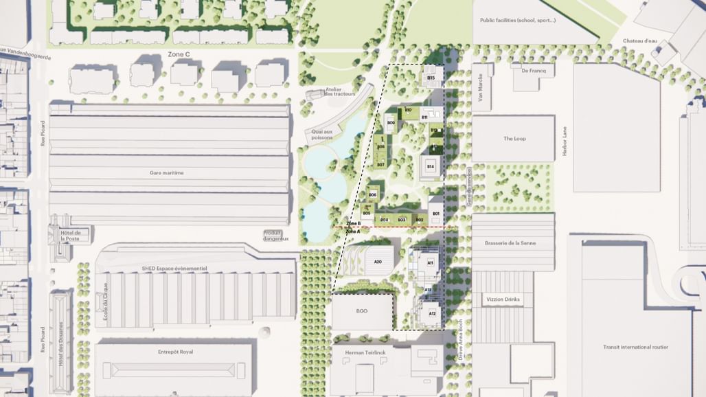 MVRDV designs residential master plan as new neighborhood for Brussels ...